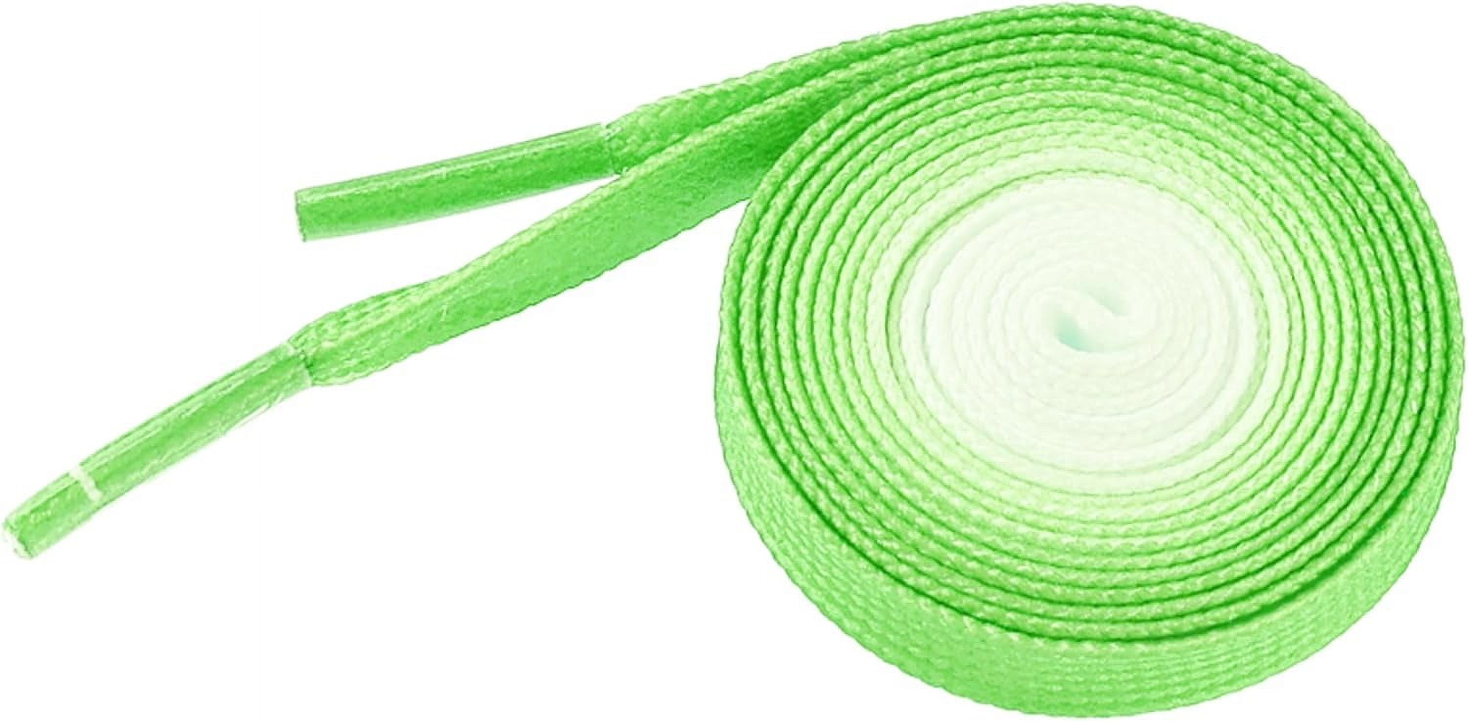 QIUYIDP Colorful Gradient Flat Shoelaces Shoestring Shoe Laces for ...