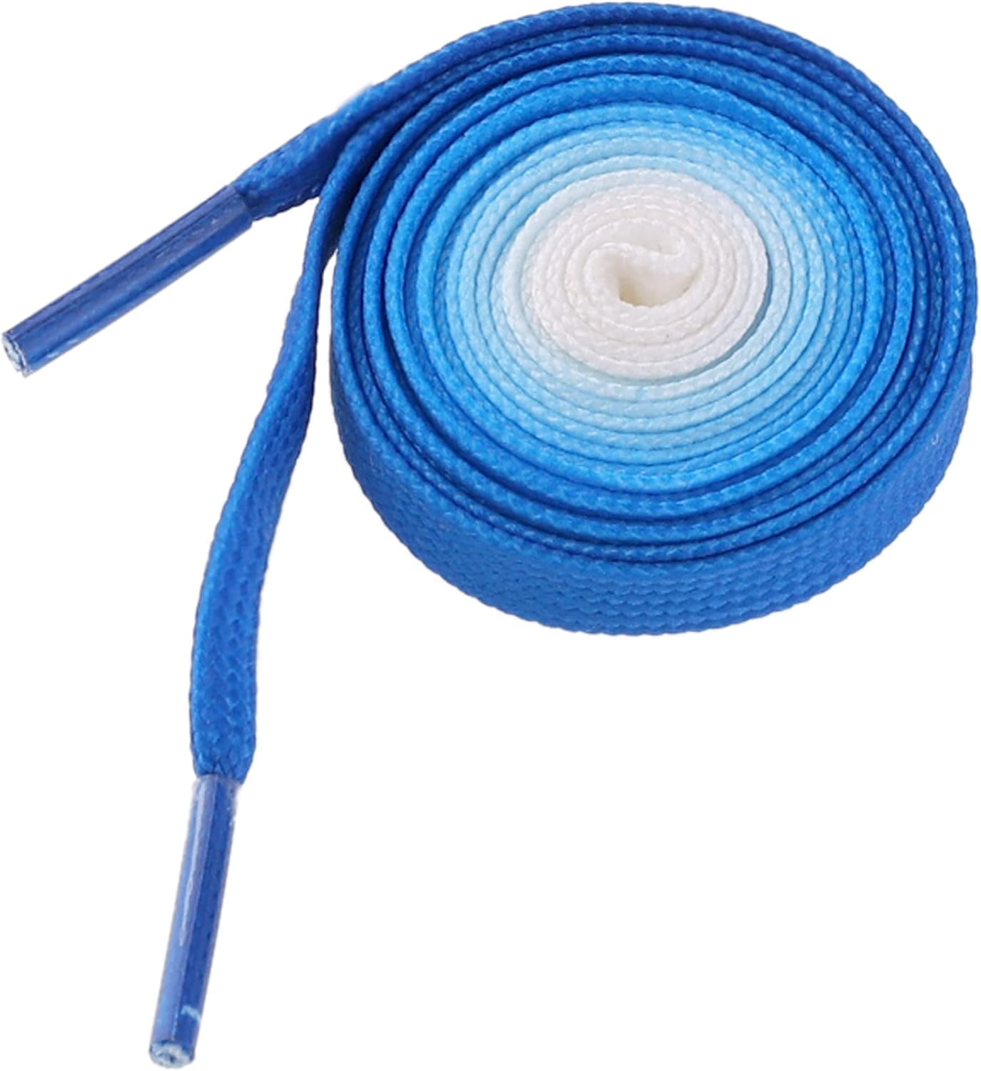 QIUYIDP Colorful Gradient Flat Shoelaces Shoestring Shoe Laces for ...