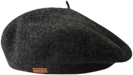 QIUYIDP Cute Women Girls Beret Hat, Trendy Classic French Artist ...