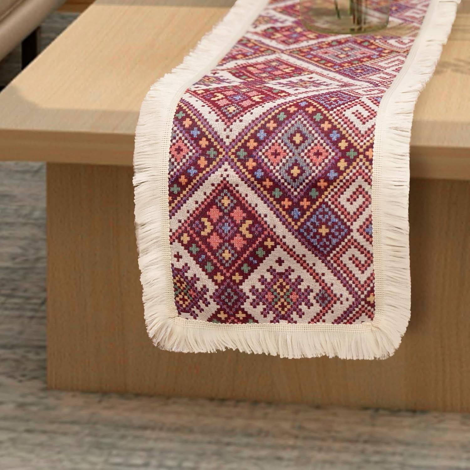 QIUYIDP Disco Table Runner, 71 x 12 inches Silver Sequin Glitter Table ...