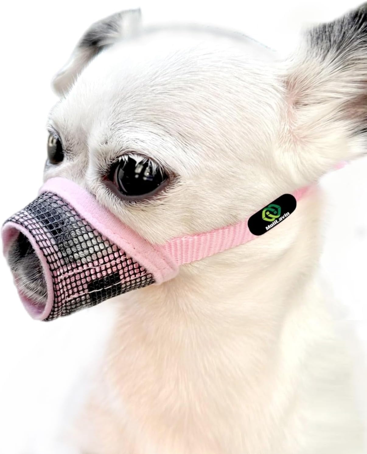 QIUYIDP Dog Muzzle2 PCs,Soft Air Mesh Muzzle Breathable for Barking ...