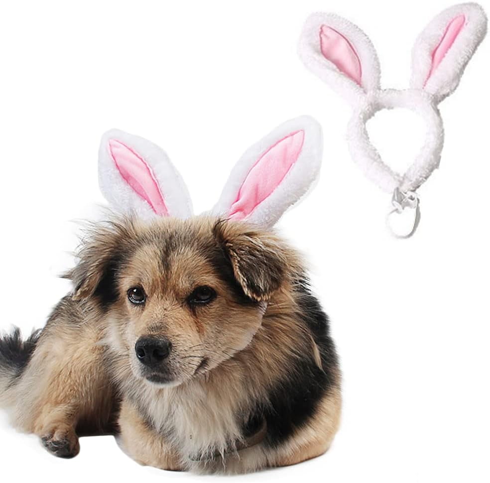 QIUYIDP Easter Dog Headband for Small Medium Dog,Plush Dog Cat Hat with ...