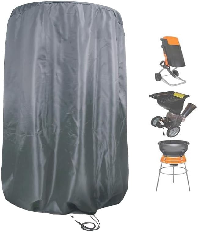 QIUYIDP J&C Wood Chipper Cover 420D Wood Shredder Mulcher Cover 43x33in ...