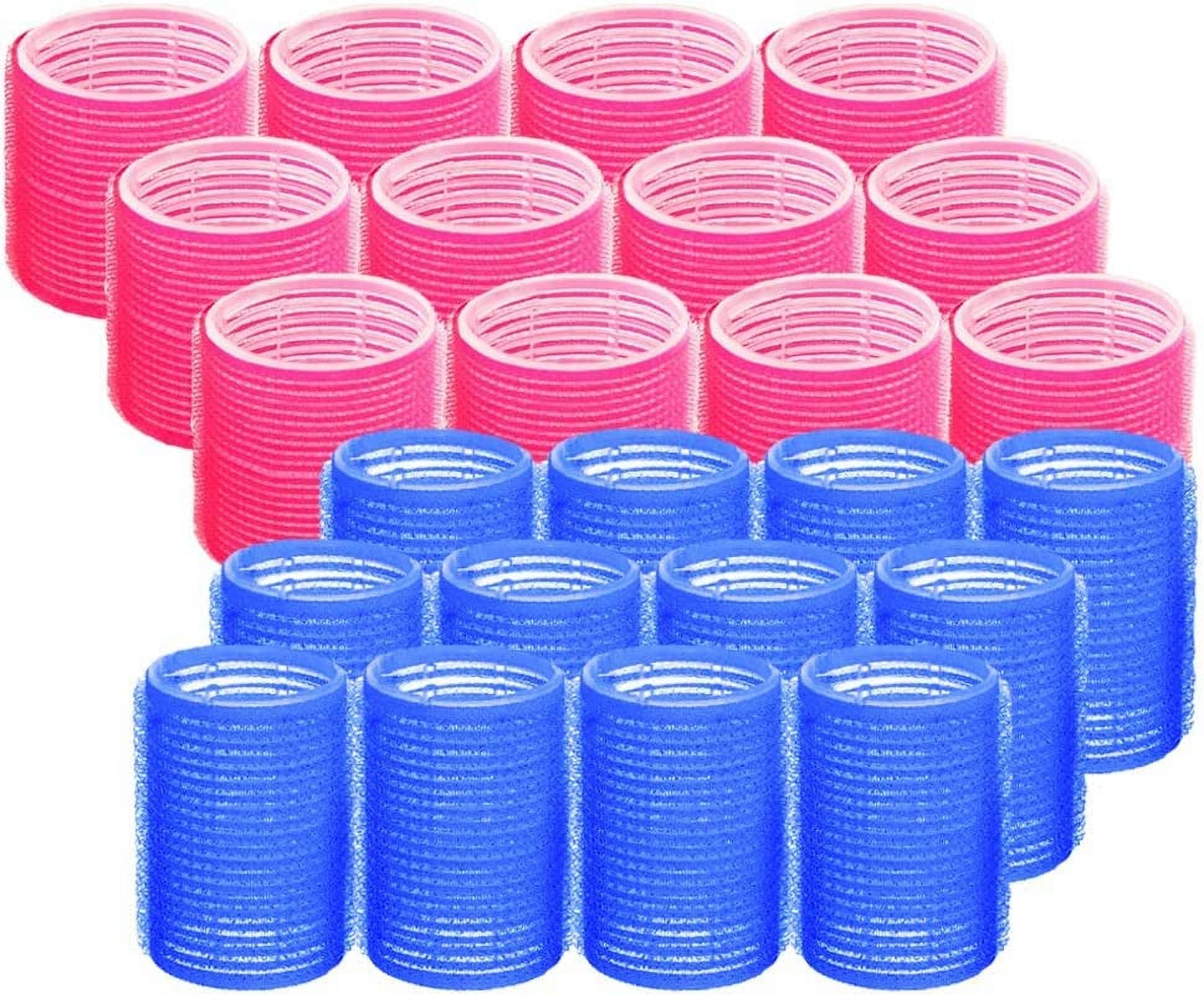 QIUYIDP Jumbo Hair Rollers, 36 Packs Large Rollers For Hair, Self Grip ...