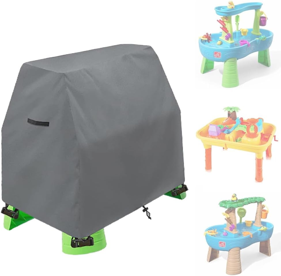 QIUYIDP Kids Water Table Cover for Step2 Rain Showers Splash Pond Water ...