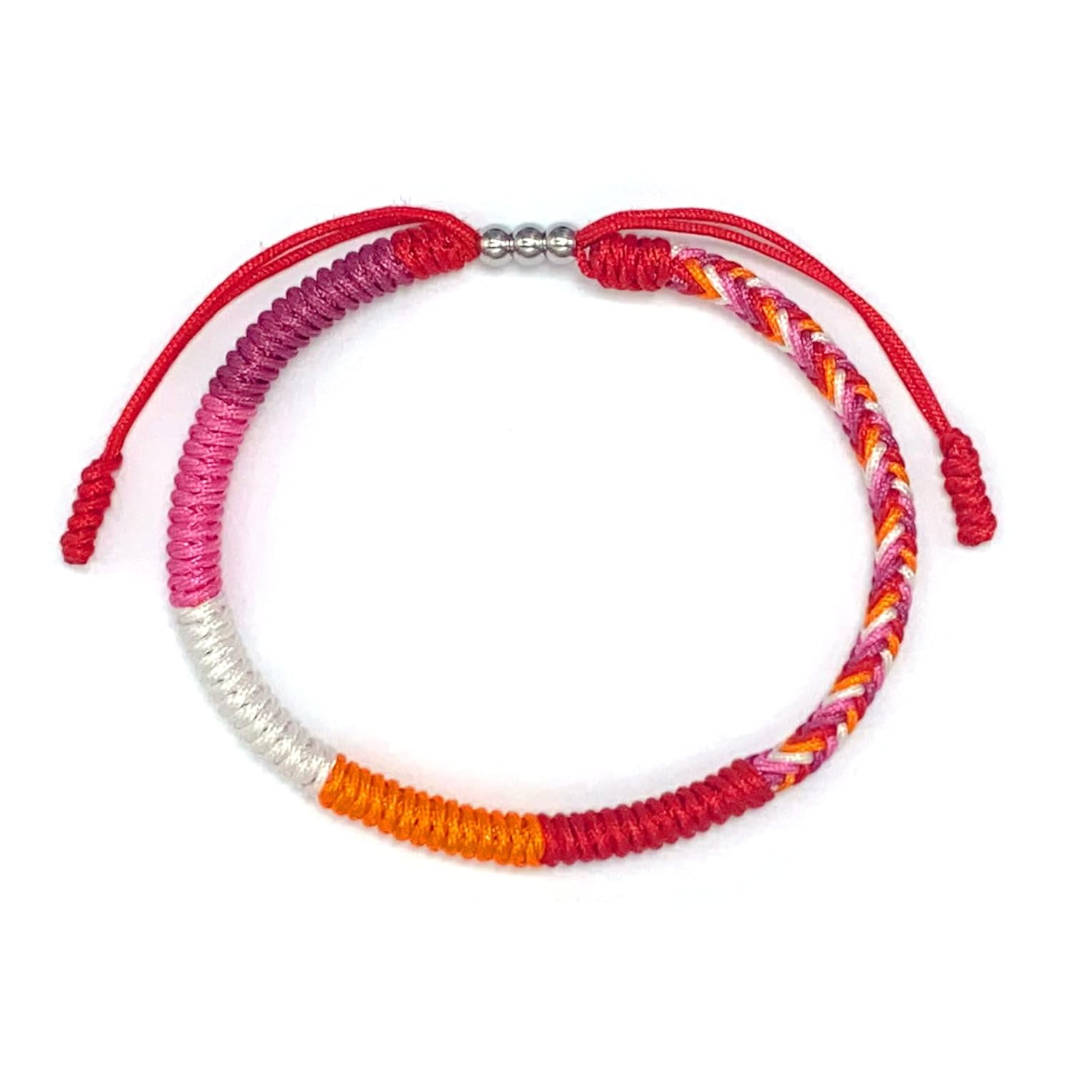 QIUYIDP LGBT Bracelet, Rainbow Bracelet, LGBT Pride Proud Love Wins ...