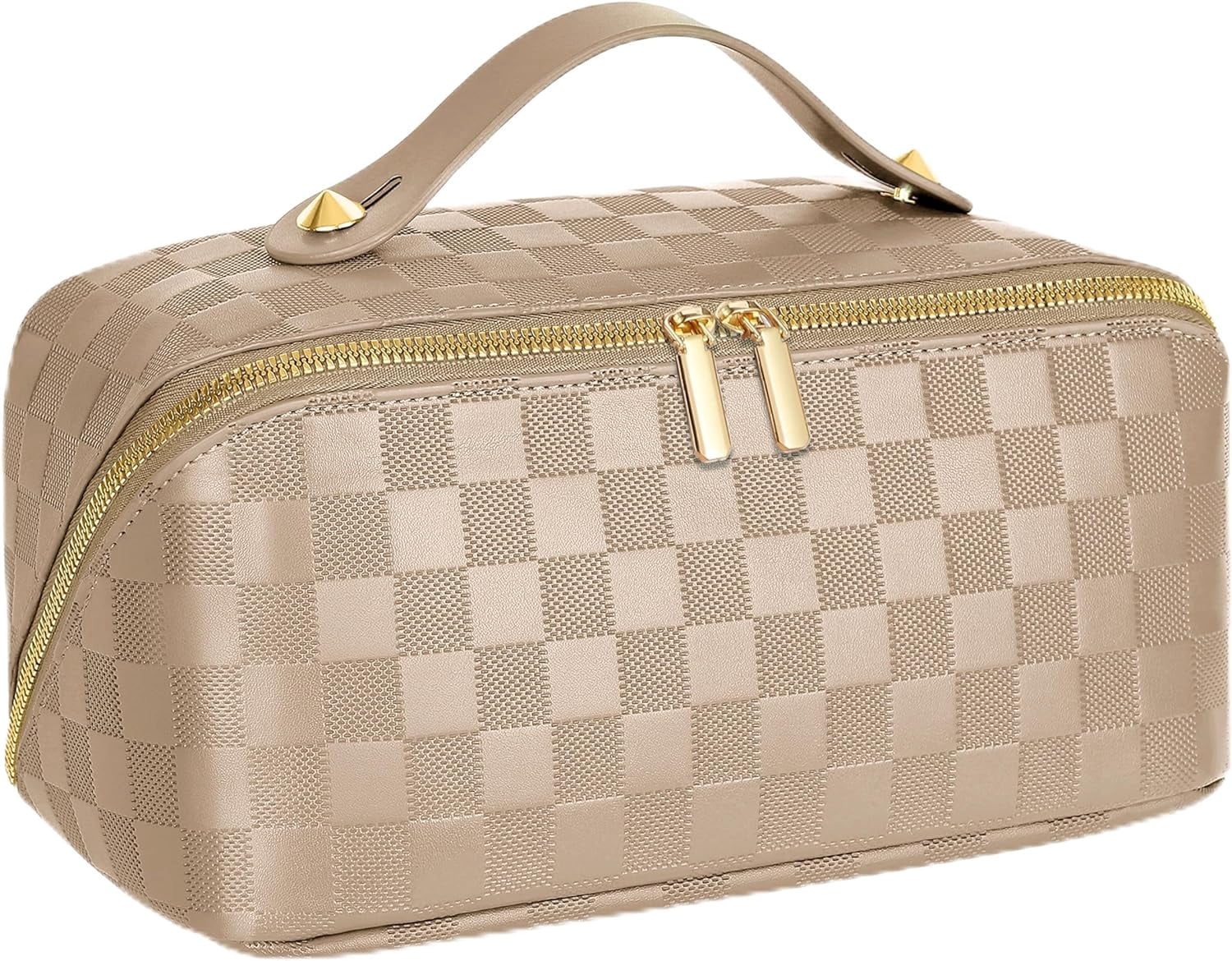 QIUYIDP Large Capacity Travel Cosmetic Bag - Portable Makeup Bags for ...