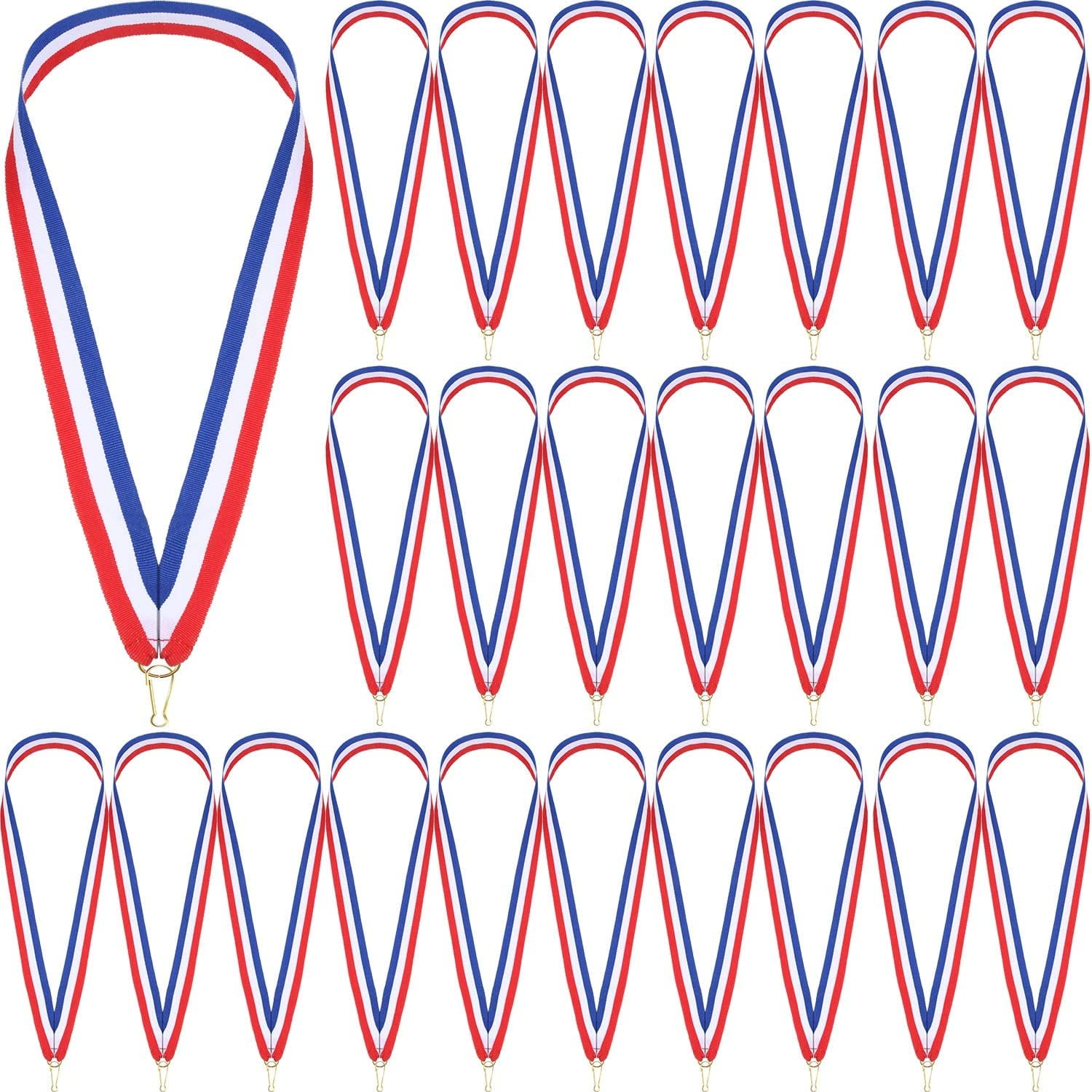 QIUYIDP Medal Ribbons Award Neck Lanyards Award Participation Ribbons ...