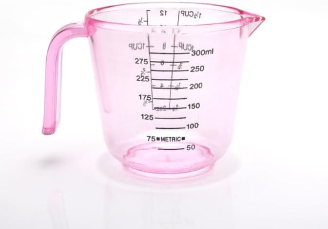 QIUYIDP Plastic Measuring Cup Clear Graduated Measuring Cups Plastic ...
