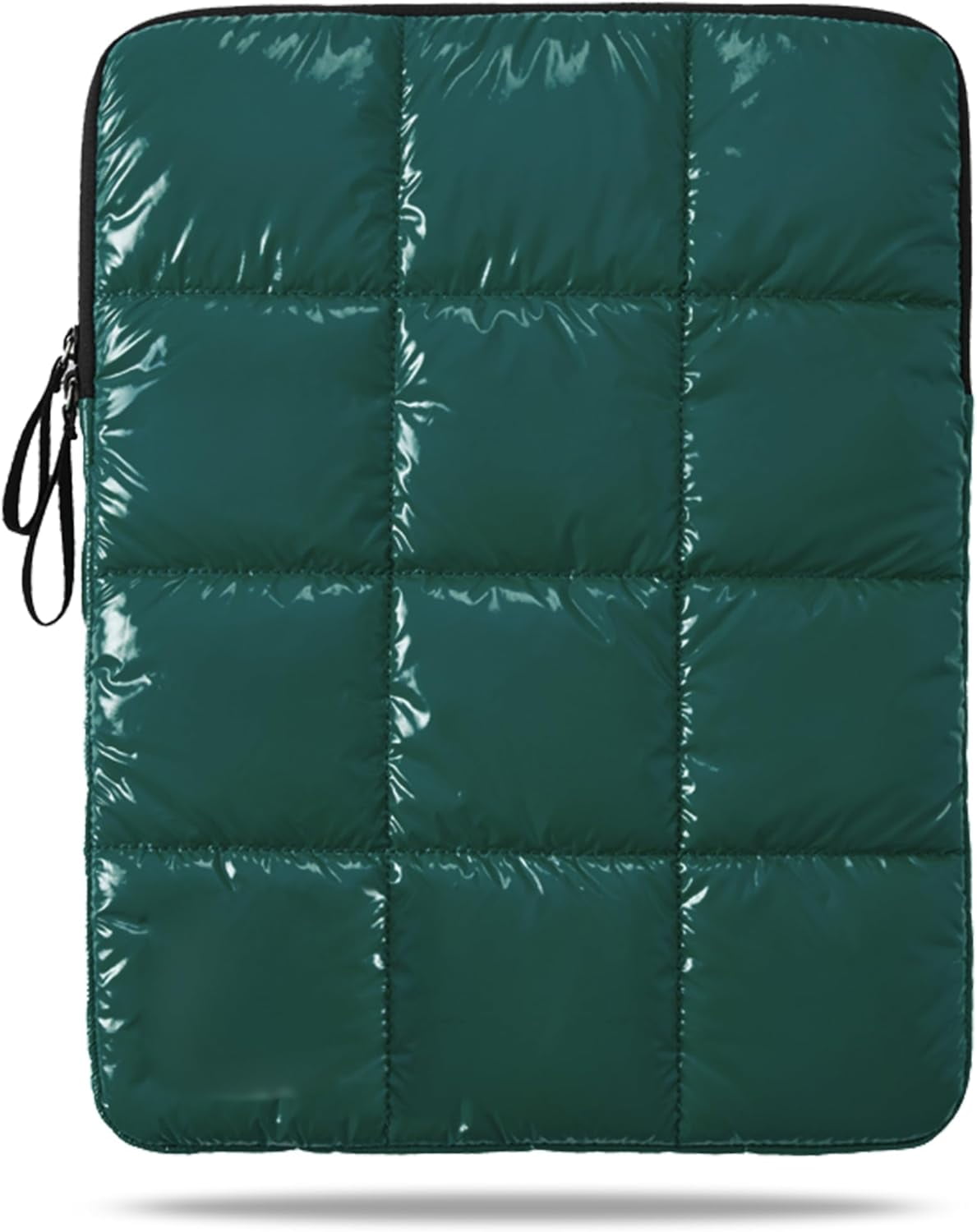 QIUYIDP Puffy Laptop Sleeve 15-16 Inch Dark Green, Waterproof Carrying ...