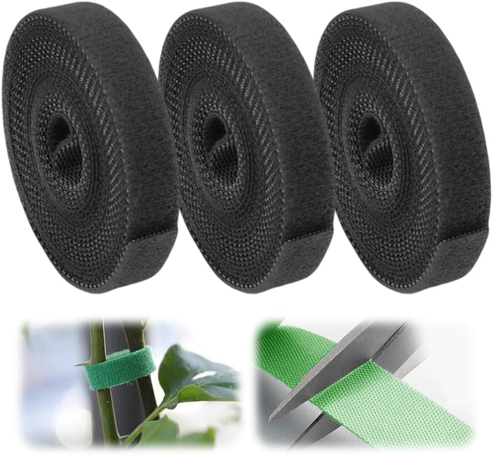 QIUYIDP Reusable Plant Ties Tape,Tape Strap to Support Plants, Vines ...
