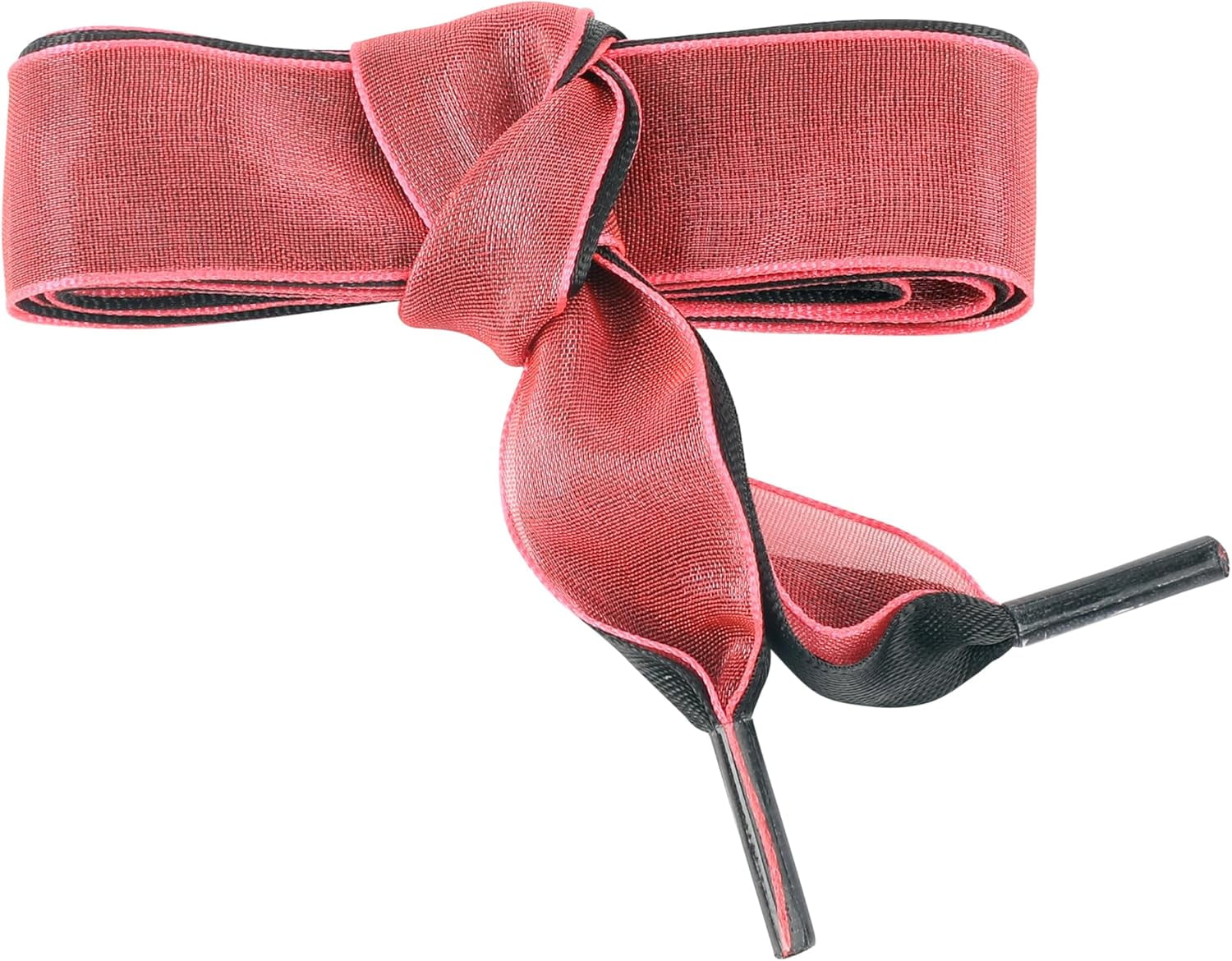 QIUYIDP Satin Ribbon Shoelaces Double Layered Flat Snow Yarn Shoe Laces ...