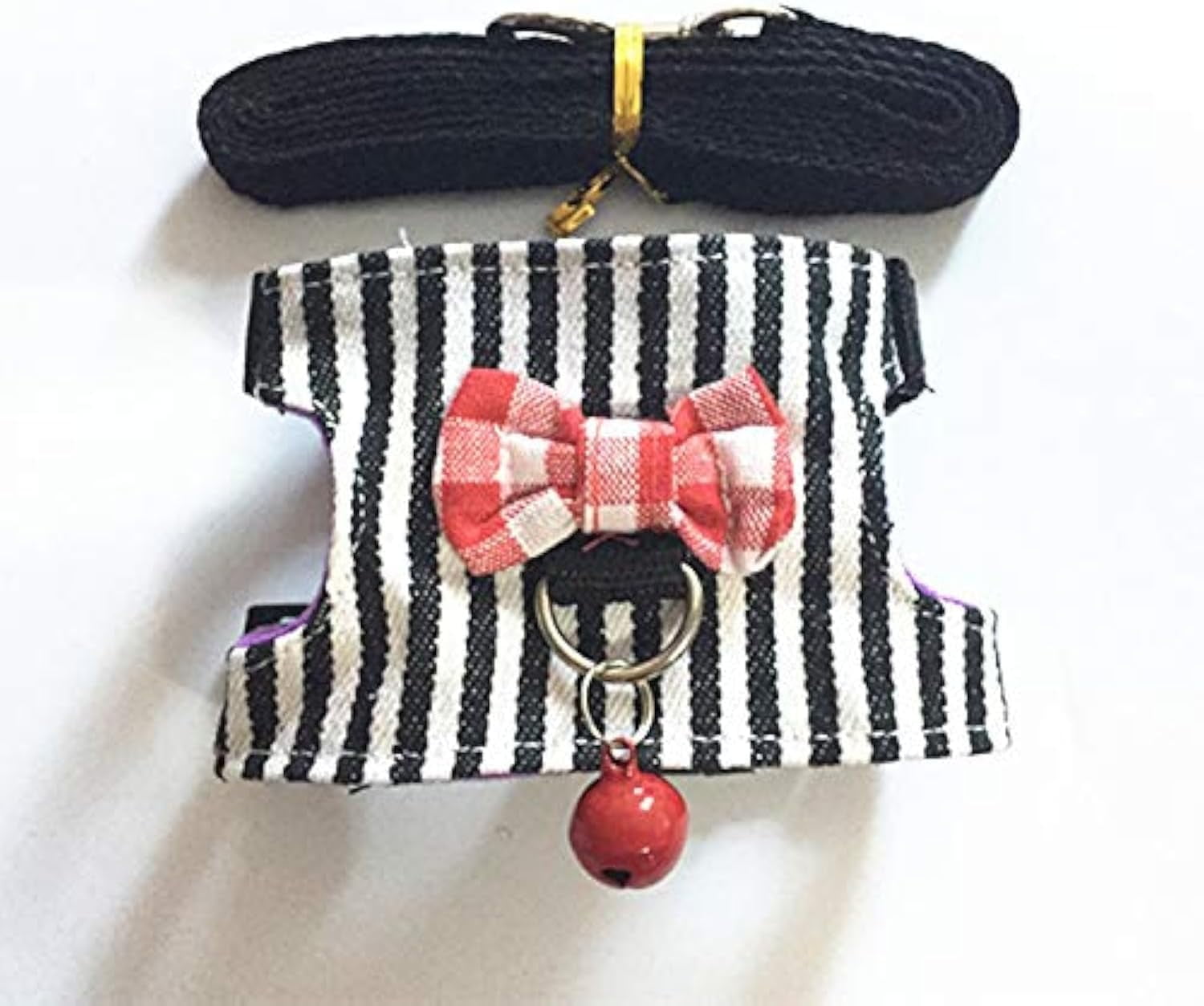 QIUYIDP Small Animal Harness Vest and Leash Set Soft Mesh Small Pet ...