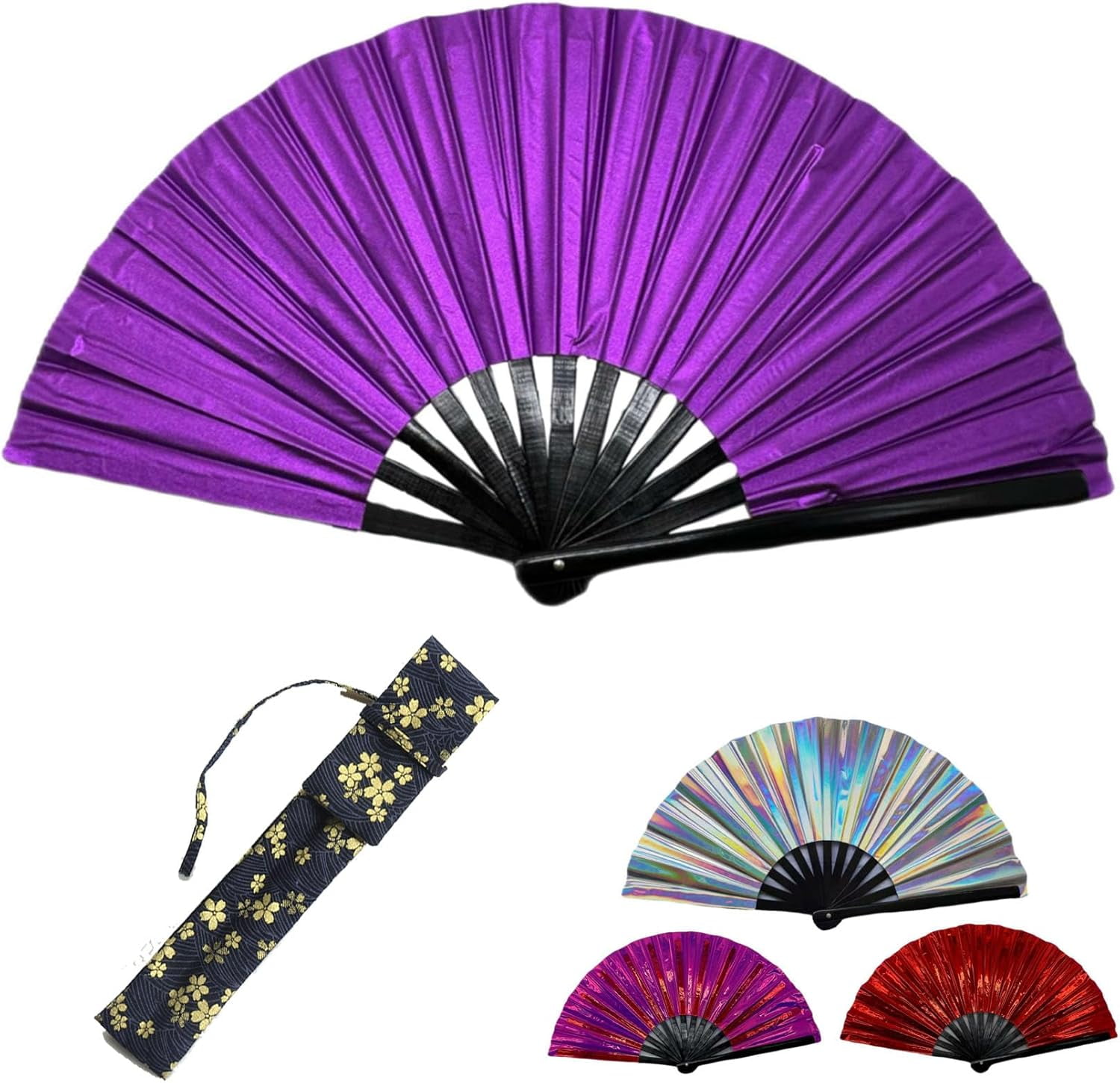 QIUYIFP Boots On The Ground Hand Fan for Line Dancing,Large Popping ...