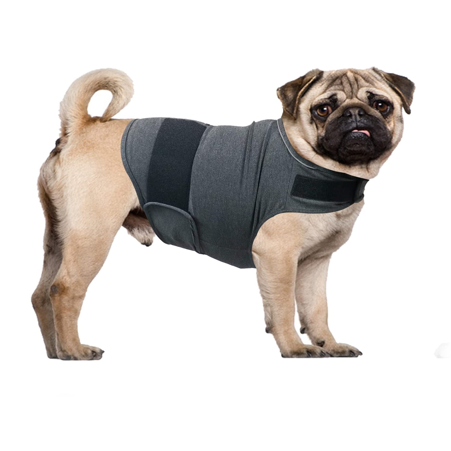 QIYADIN Dog Anxiety Relief YYF14 Coat, Adjustable Shirts Dogs Anxiety ...