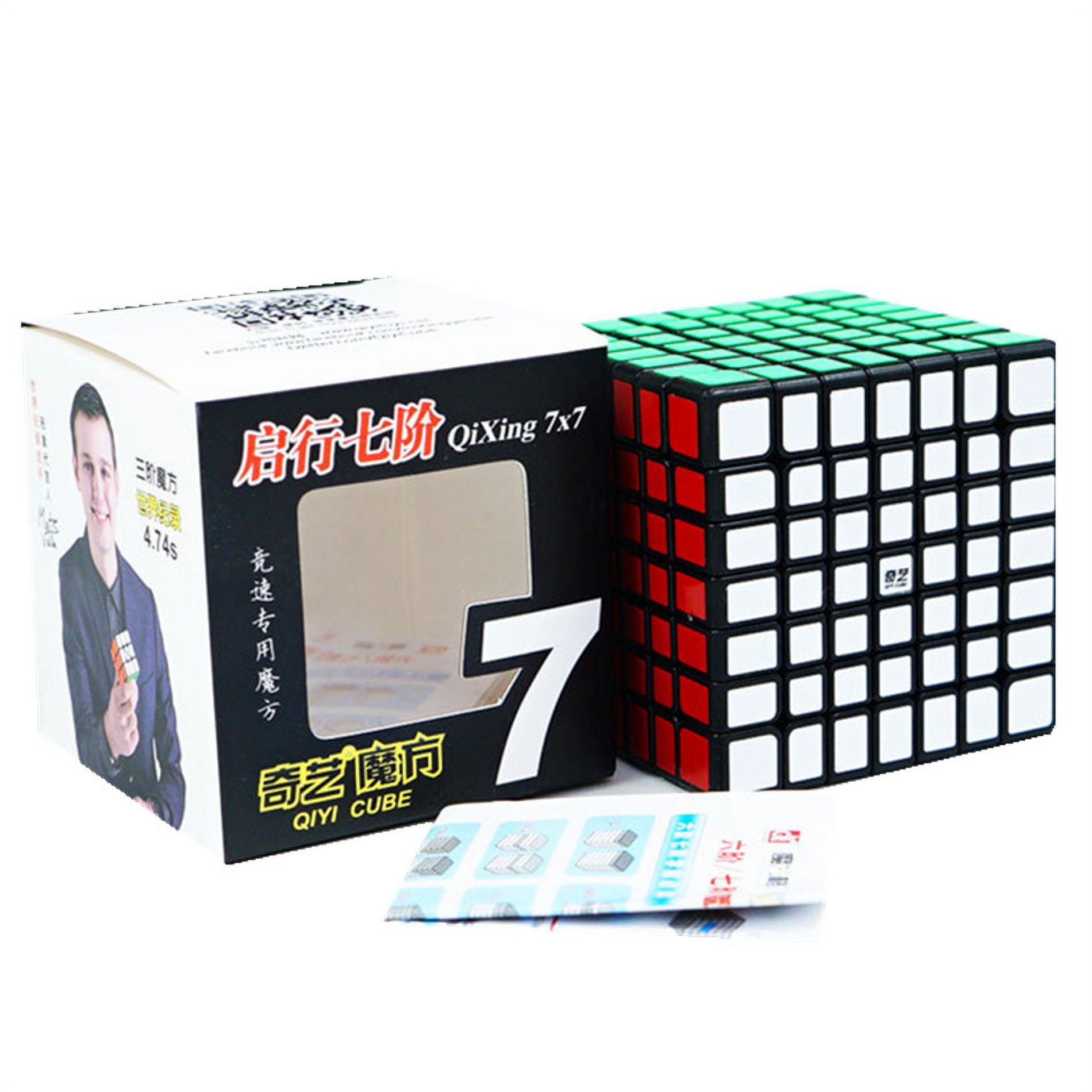 QIYI 3x3x3 4x4x4 5x5x5 Speed Magic Cube Puzzle Black Stickers Magic ...