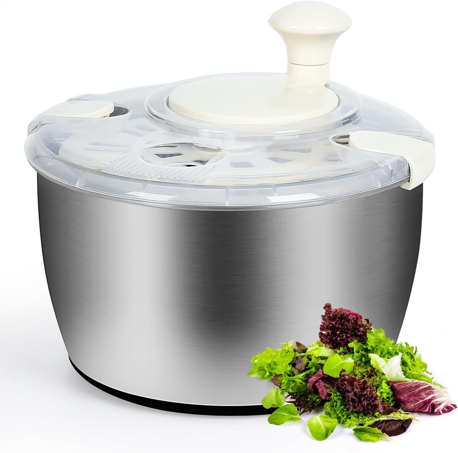 QJH lettuce spinners,salad spinner BPA-Free small,Vegetable Dryer ...