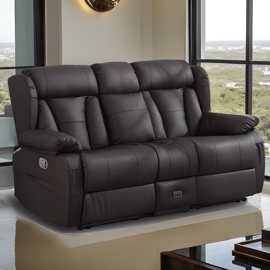 Leather Loveseat Recliner