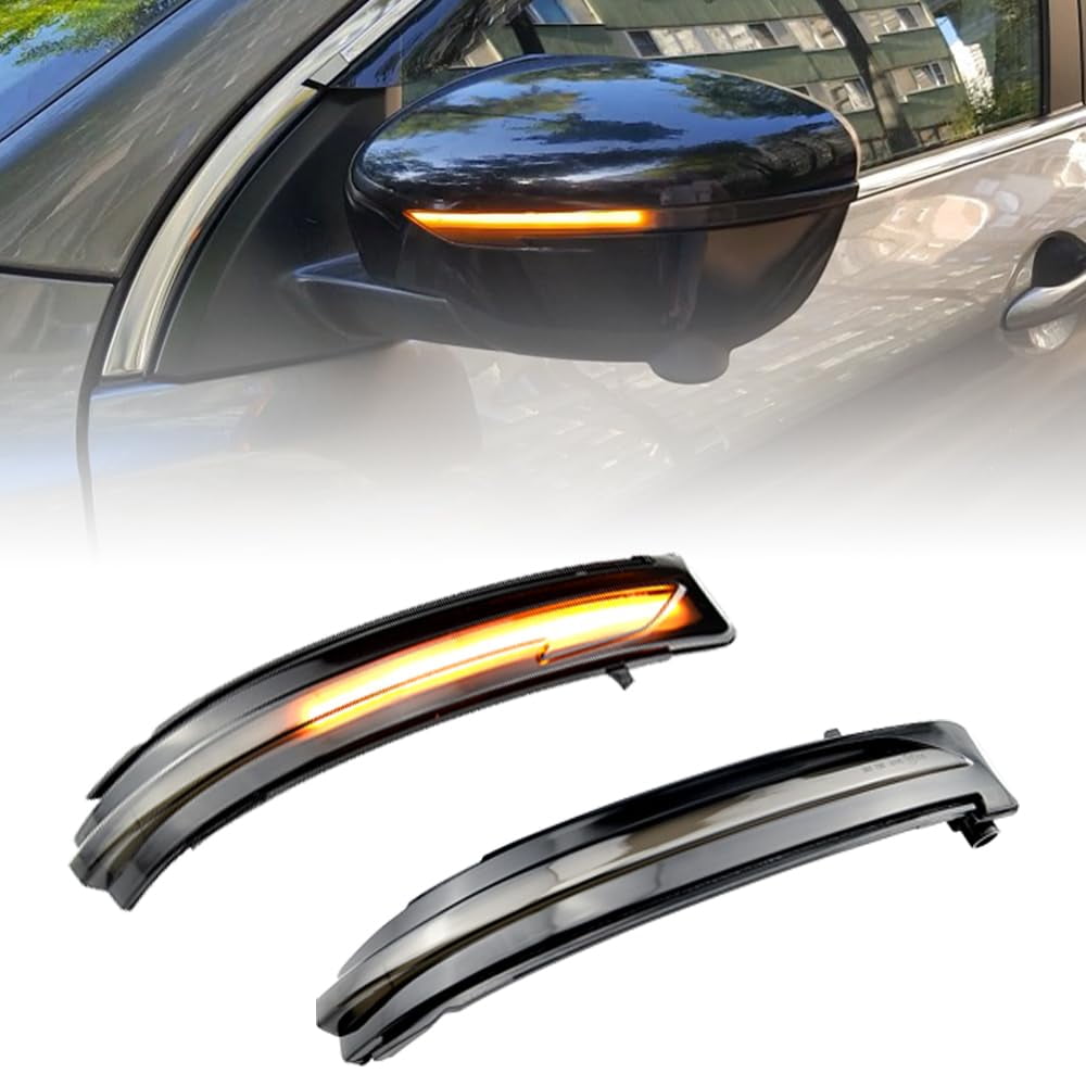 QKLsudua 2pcs Dynamic Sequential CM31 Blink LED Side Mirror Turn Signal ...