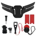 QKOO Universal Motorcycle Helmet Chin Mount Kit for GoPro and Other ...