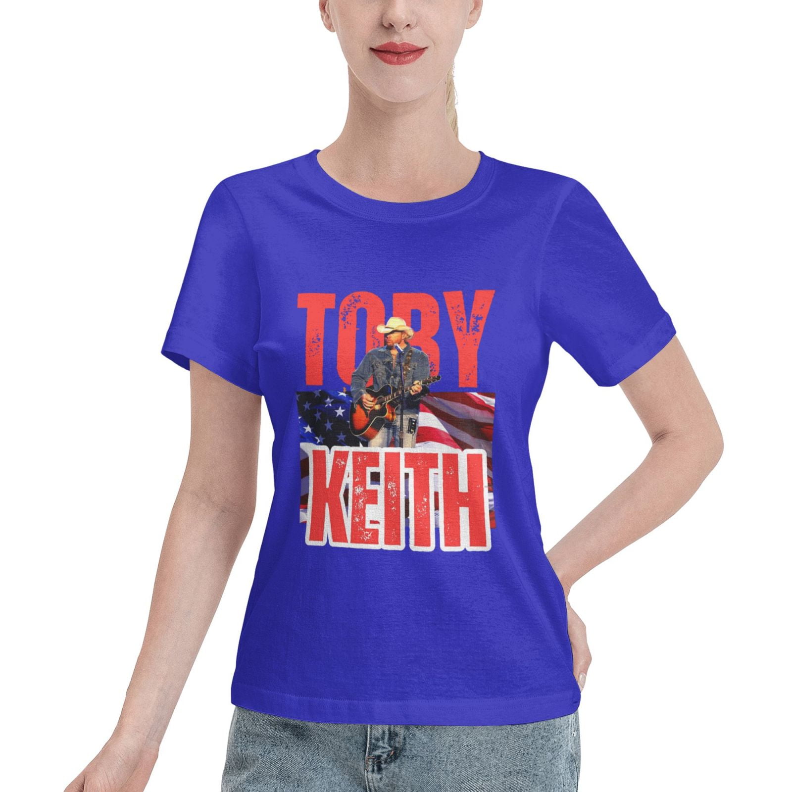 Qkwireless Toby Keith Womens Tribute Unisex Cotton T Shirts