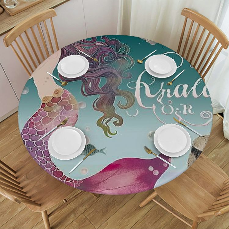 QKZF Birthday Tablecloth Theme Party Supplies Little Table Covers for ...