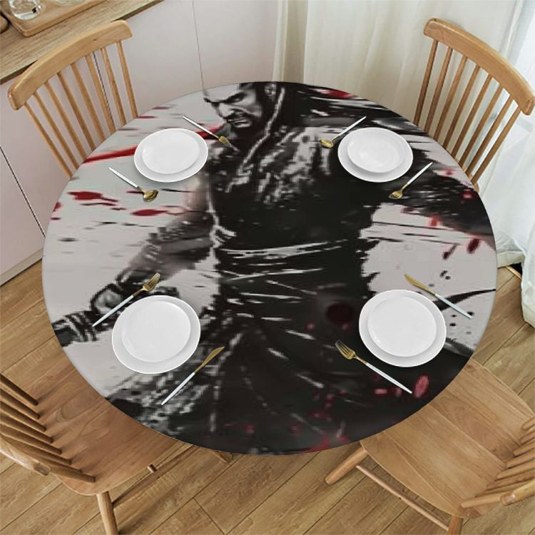 QKZF Japanse Ink Style Tablecloths,Japanese Table Cover Kids Boys Teens ...
