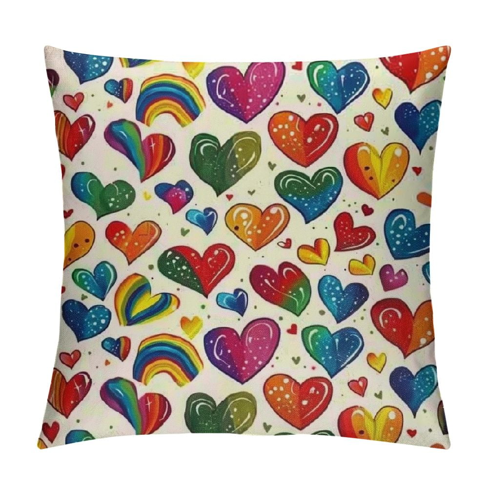 QKZF LGBTQ Throw Pillow Cover, Transgender Bisexual Party Cushion Case ...