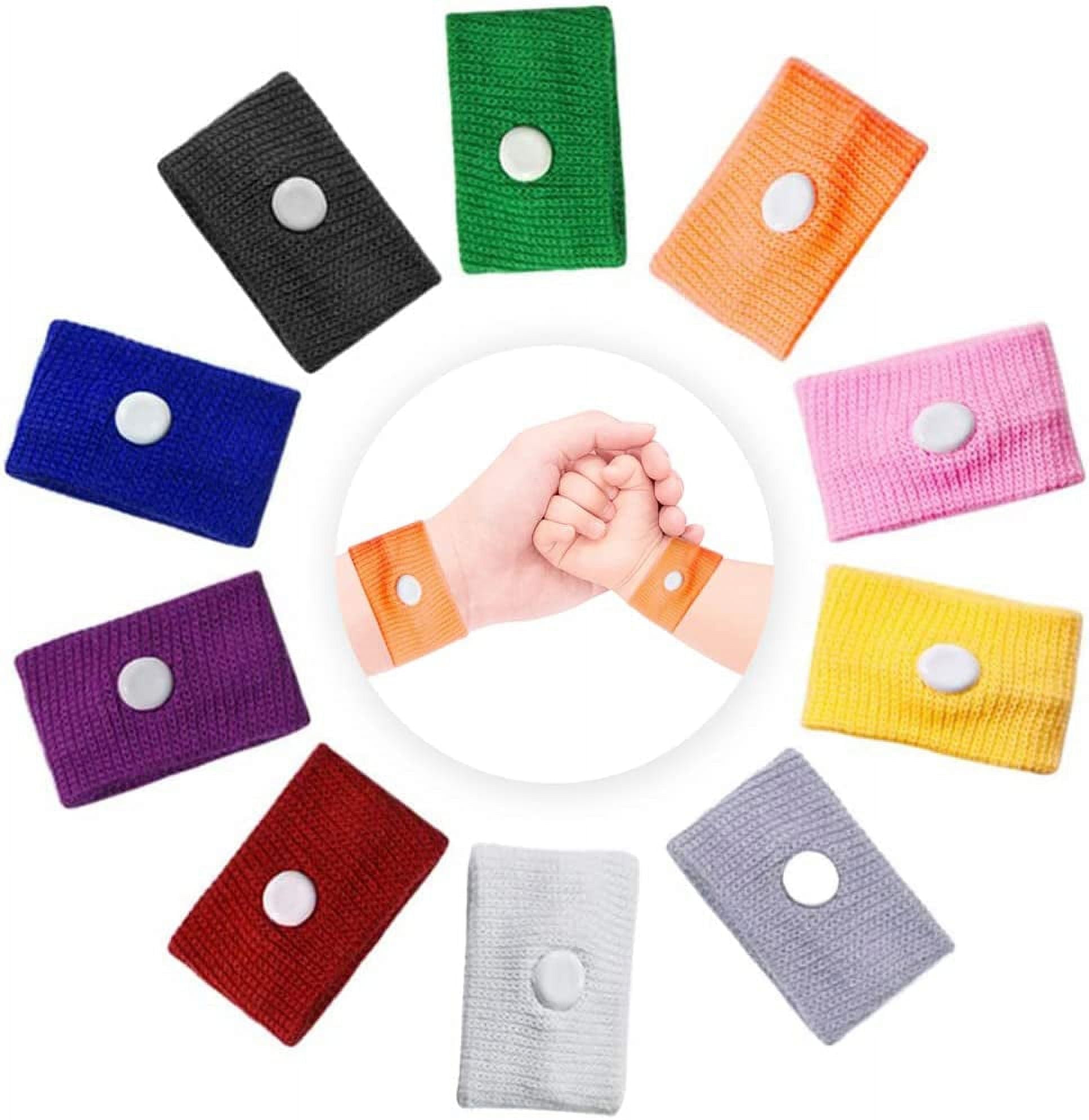 QLFJ-FurDec 10 Pairs Motion Sickness Wristbands for Kids Bracelet ...