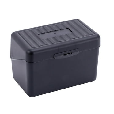 Advantus Legal/Letter Size File Tote Storage Box with Lid, Plastic ...