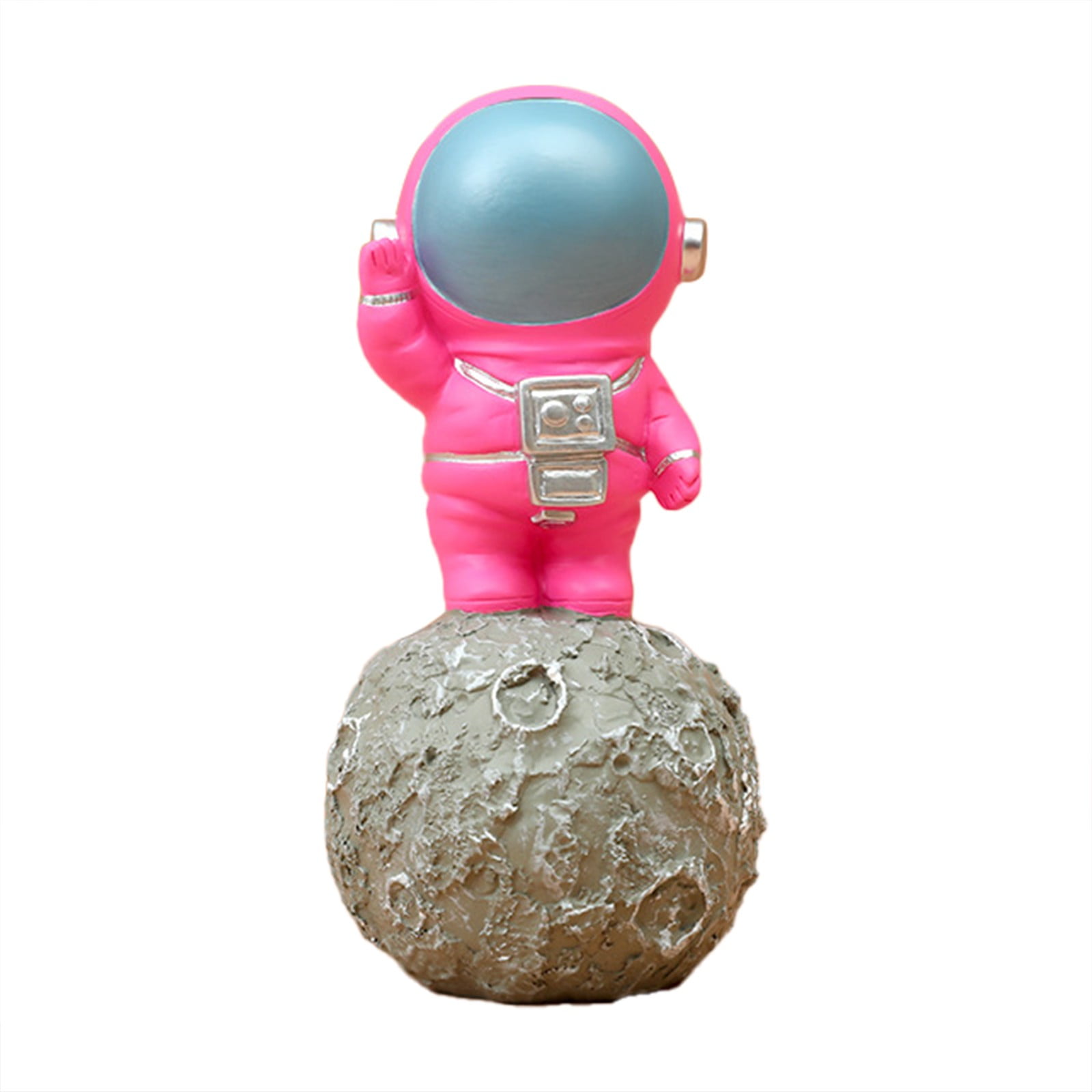 QLFSCXG Astronaut Figurine Decor Polyresin Astronaut Statue Spaceman ...