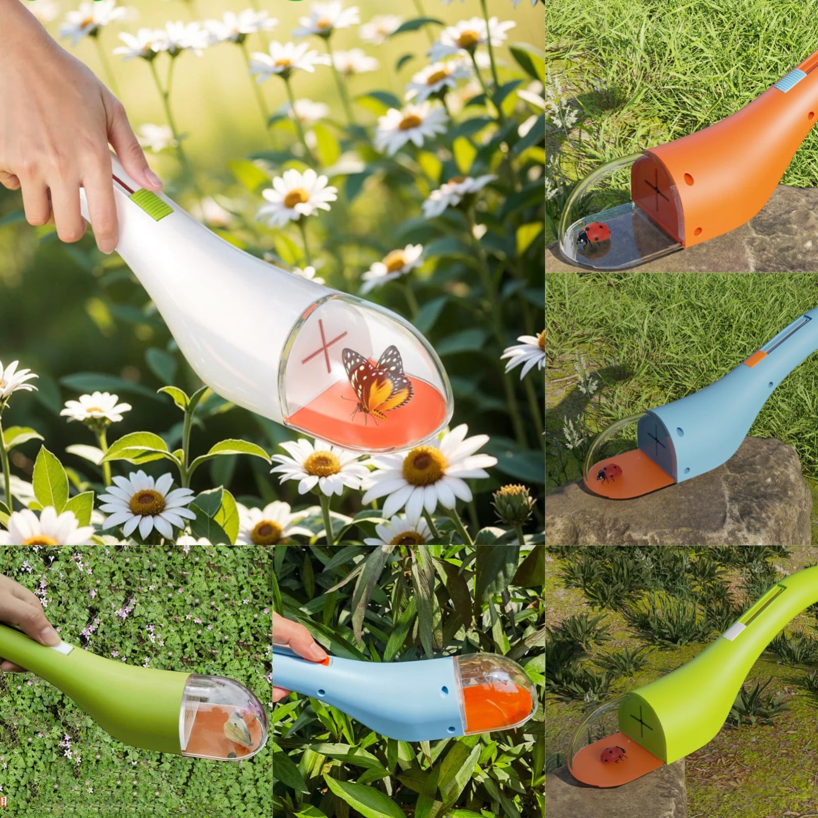 QLFSCXG Bug Catcher for Kids 1 Pack - Quick-Release Insect Catching ...
