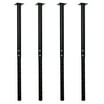 3/4 In X 18 In Square Flange Pipe Table Legs - 4 Pack - Walmart.com