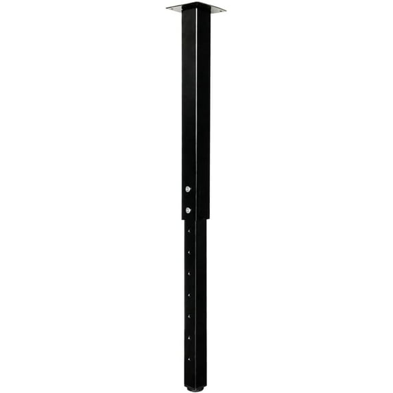 QLLY Adjustable Square Table Leg, 24-40 inch, 60-100cm, Home Office ...