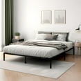 QLLY Simple Bed Frame (Queen, Black) - Walmart.com