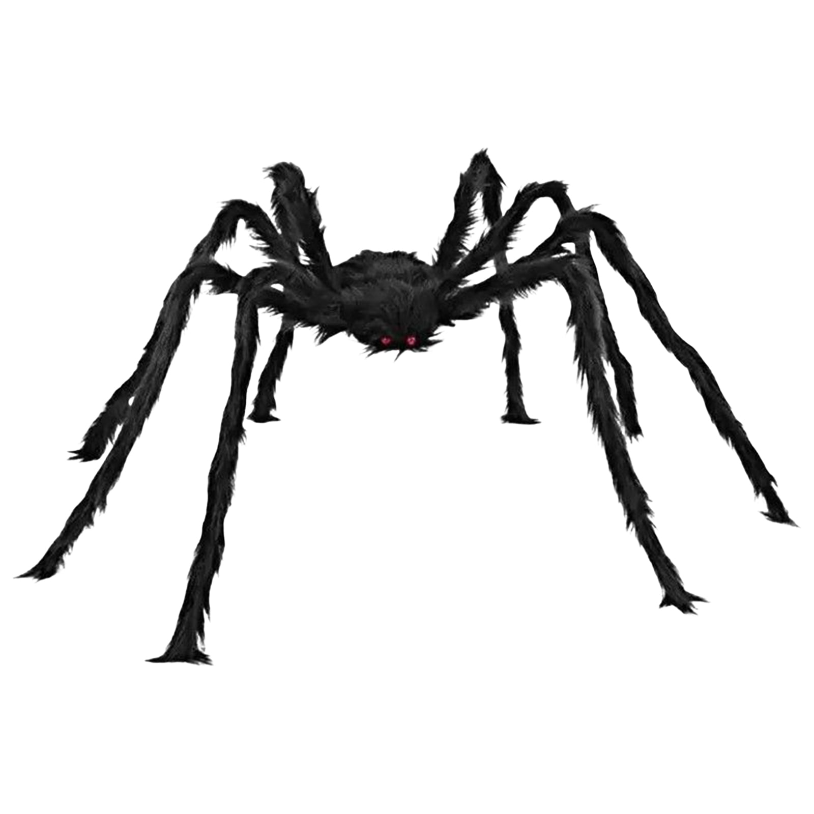 QLQ Giant Hairy Spider Halloween Decor Large Outdoor Indoor Scary Prop ...
