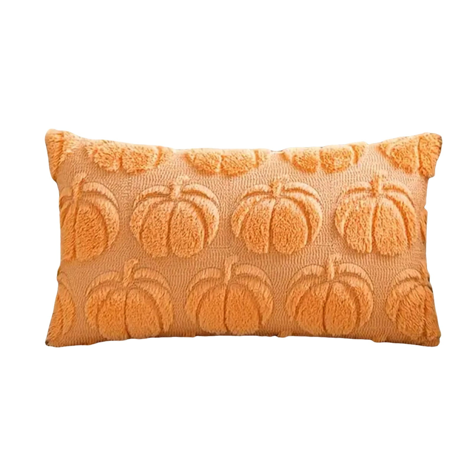 QLQ Pumpkin Fall Embroidered Pillowcase Seasonal Harvest Cushion Cover ...