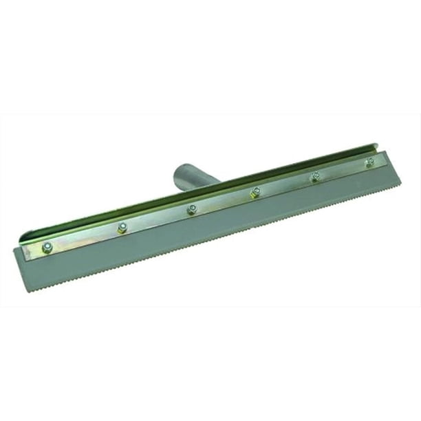 QLT By MARSHALLTOWN Notched Squeegee, Concrete, V-Shaped Notches, 24 ...