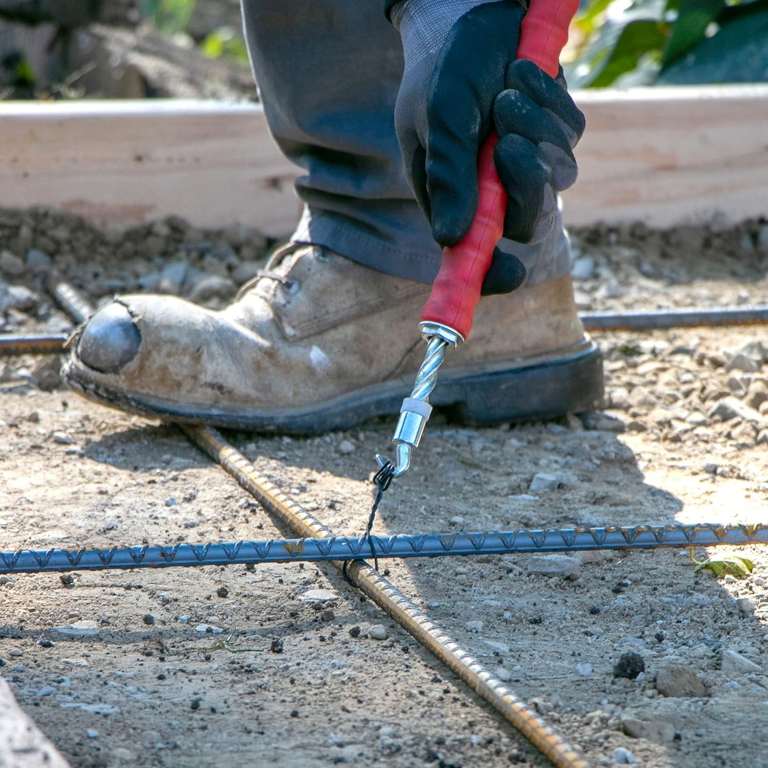 QLT Pull Tie Wire Twister, Concrete, Rebar Cutting and Tying, 12637 ...