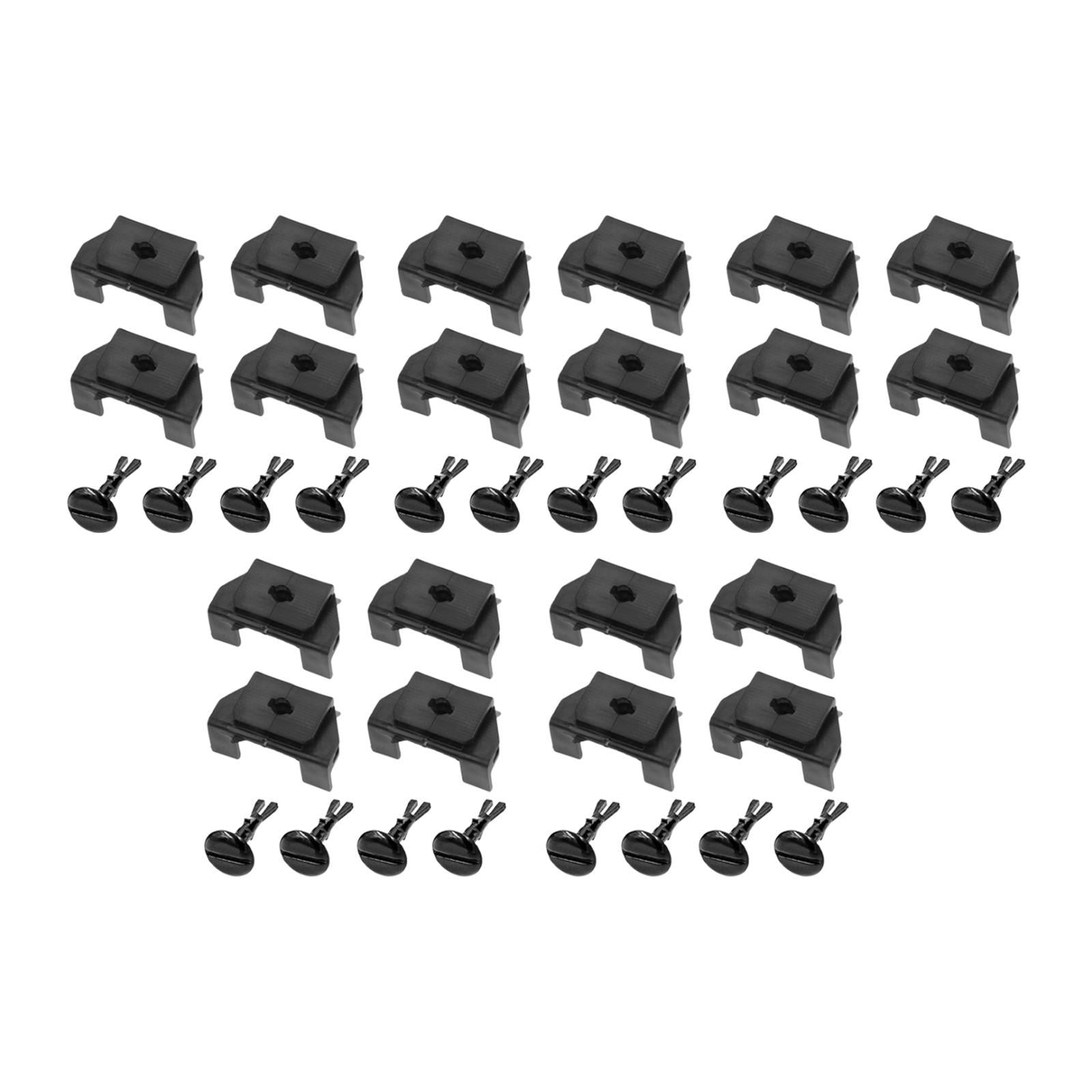 QLoztyse Car Front Bumper Cover Clip Kit Accs Car Body Fastener ...