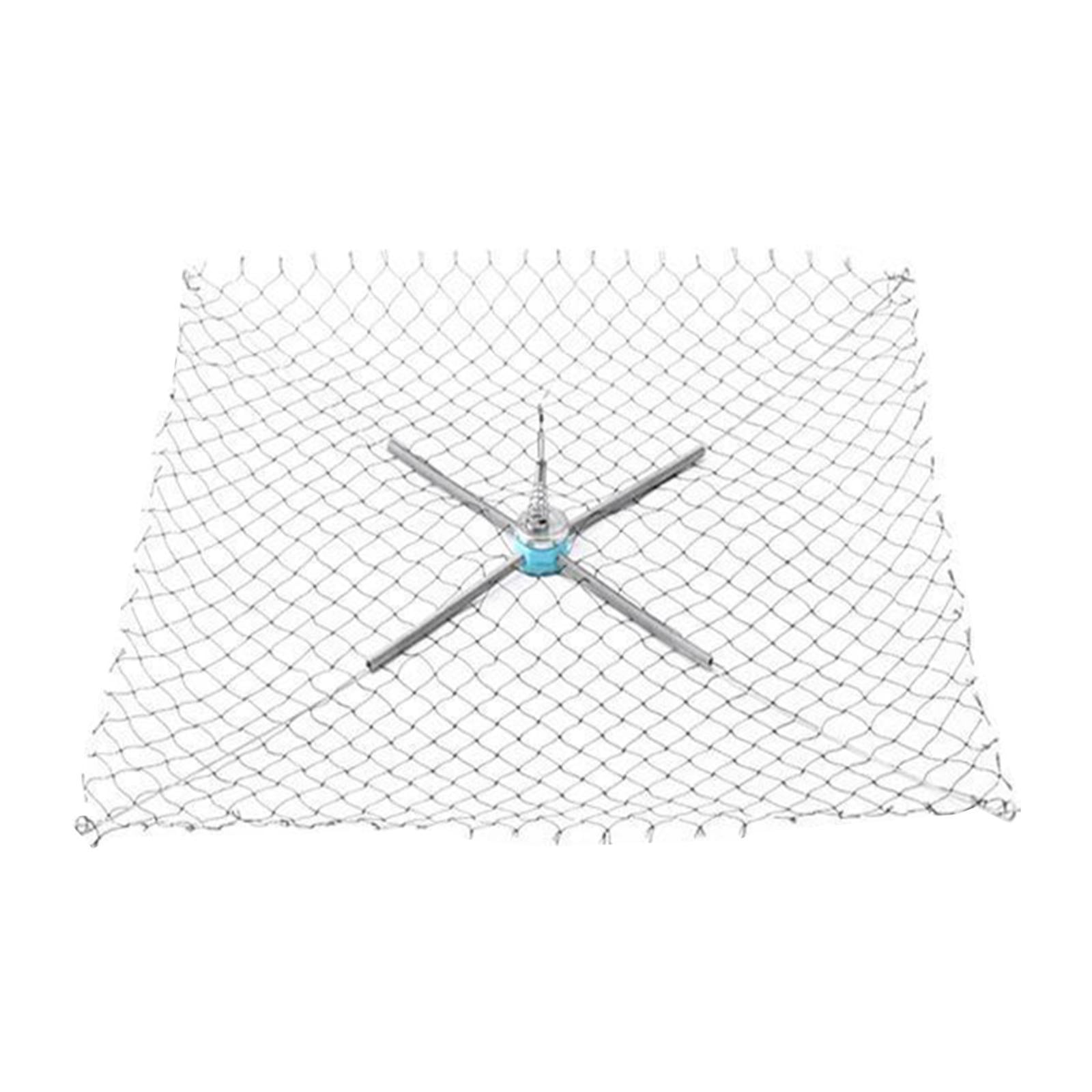 QLoztyse Crab Net Automatic Unfold Folding Fishing Cage for Crawfish ...