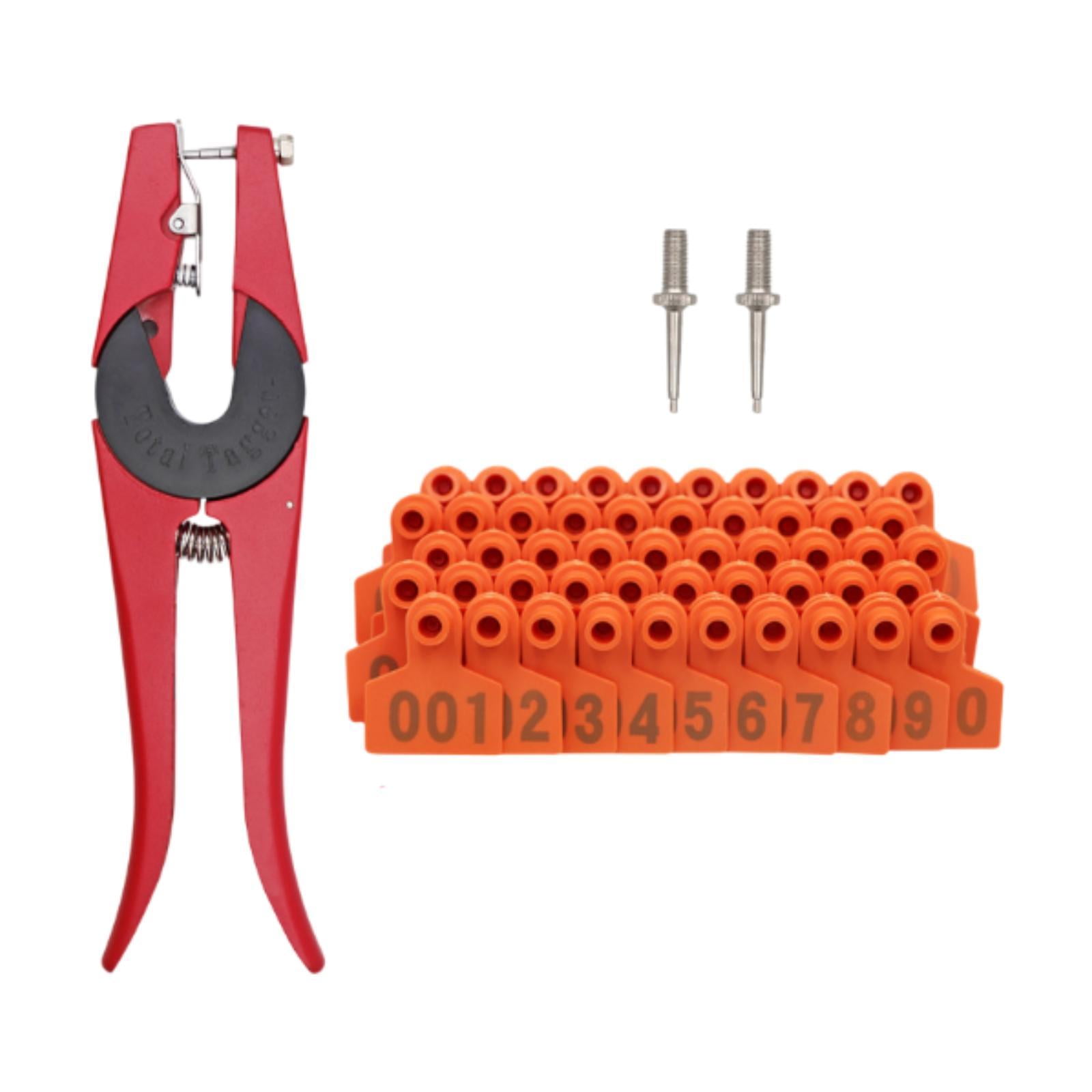 QLoztyse Ear brand tongs, marking pliers, easy to use animal ear brand ...