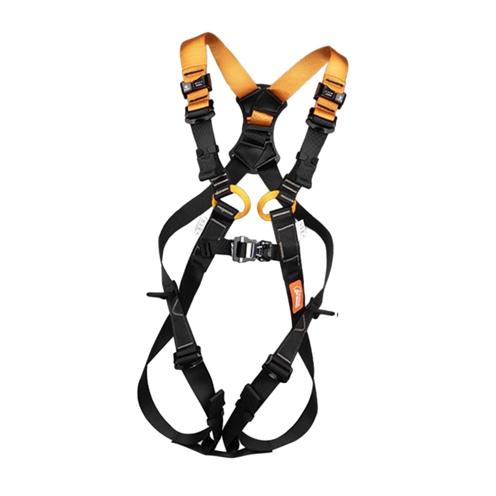 QLoztyse Fall Protection Safety Harness for Construction Without Pads ...
