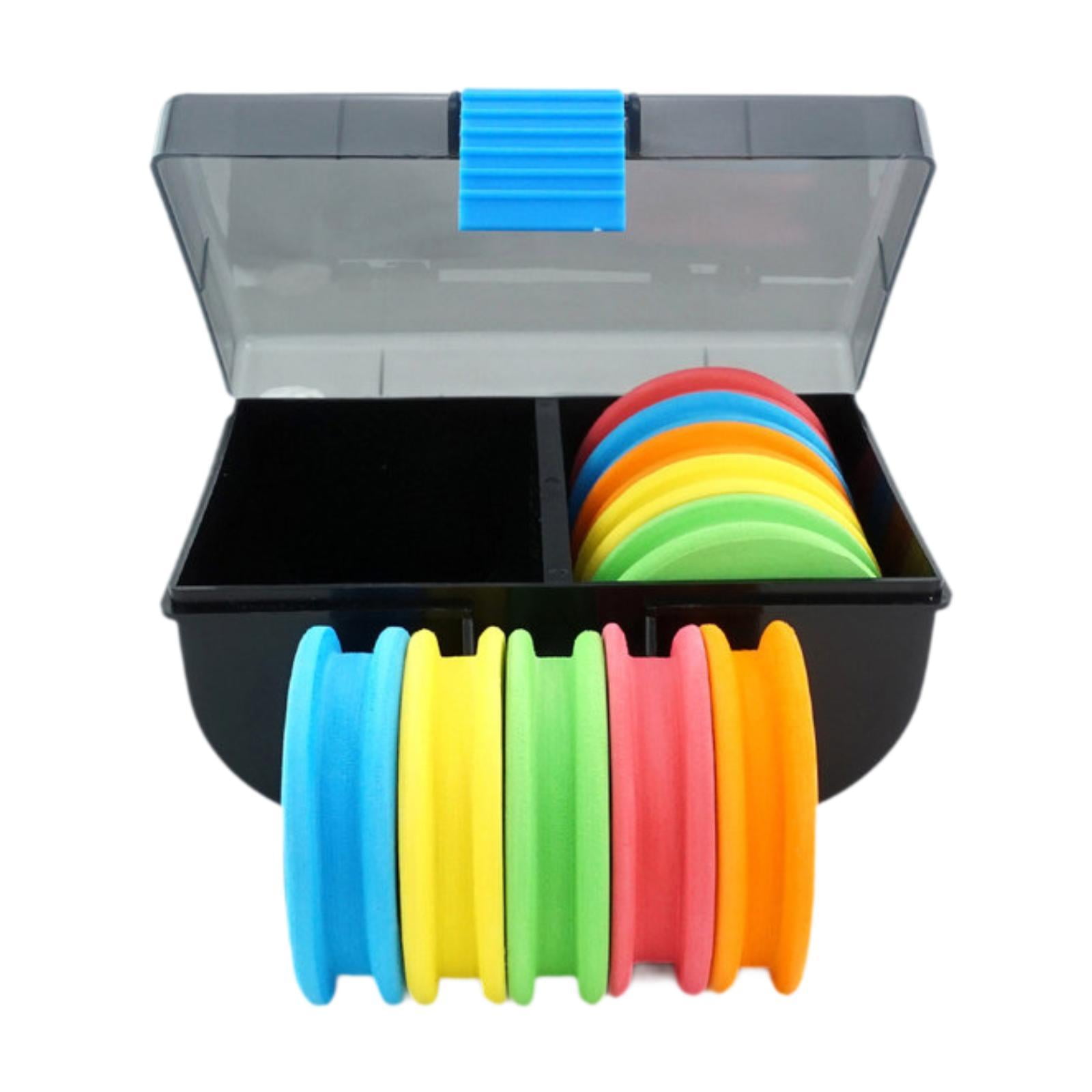 QLoztyse Fishing Line Spools 10 Pcs Line Spools for Great Fishing Gift ...