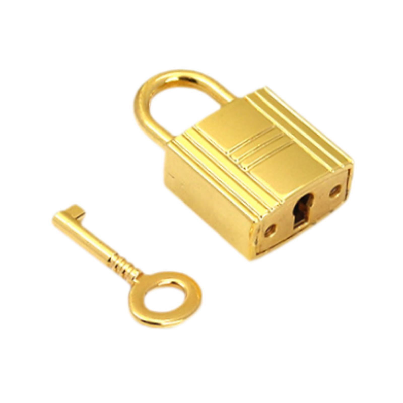 QLoztyse Mini Padlock with Key Compact Keyed Padlock for Bag Jewelry ...