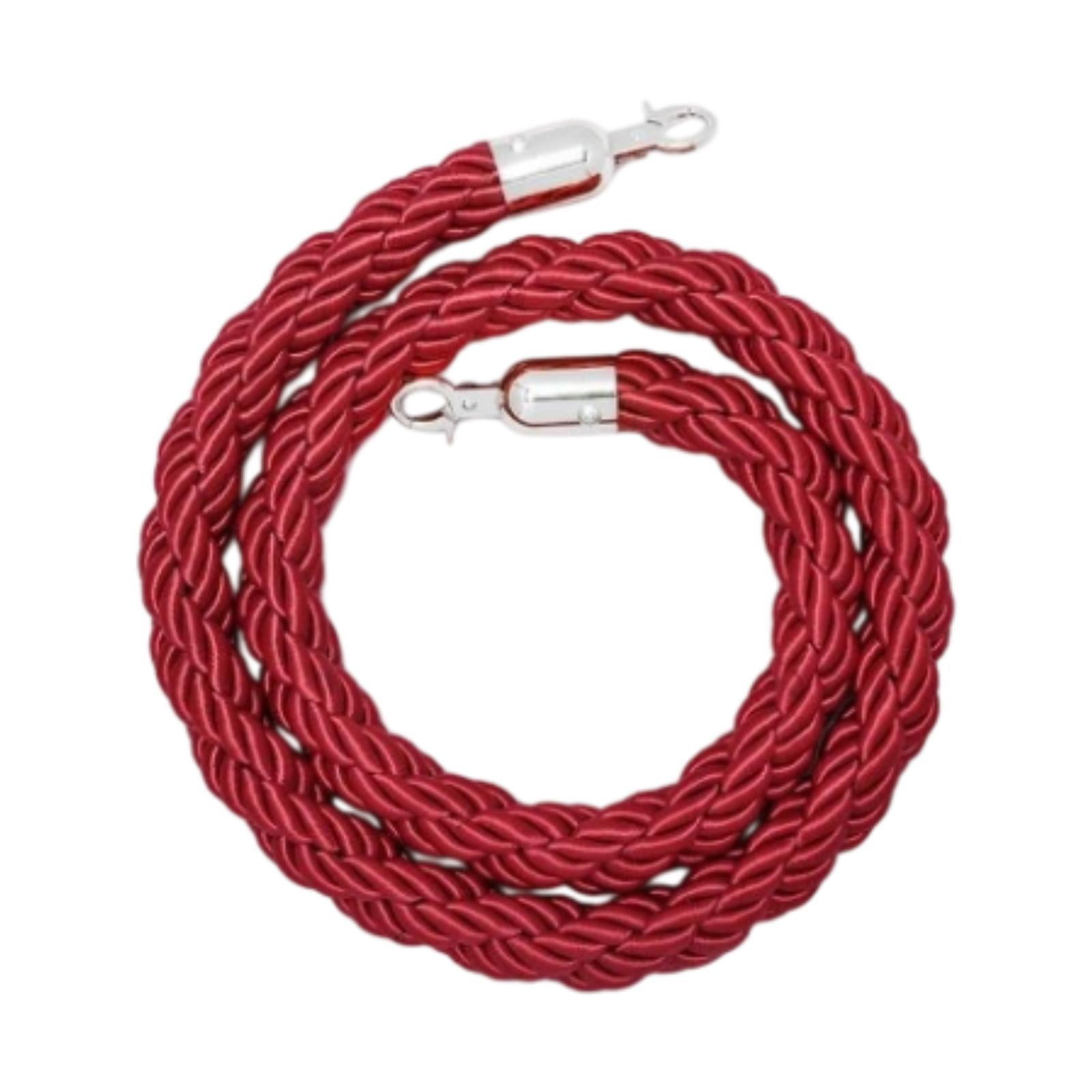 QLoztyse Queue Barrier Rope 1.5 Meter Queue Line Barrier Rope for ...