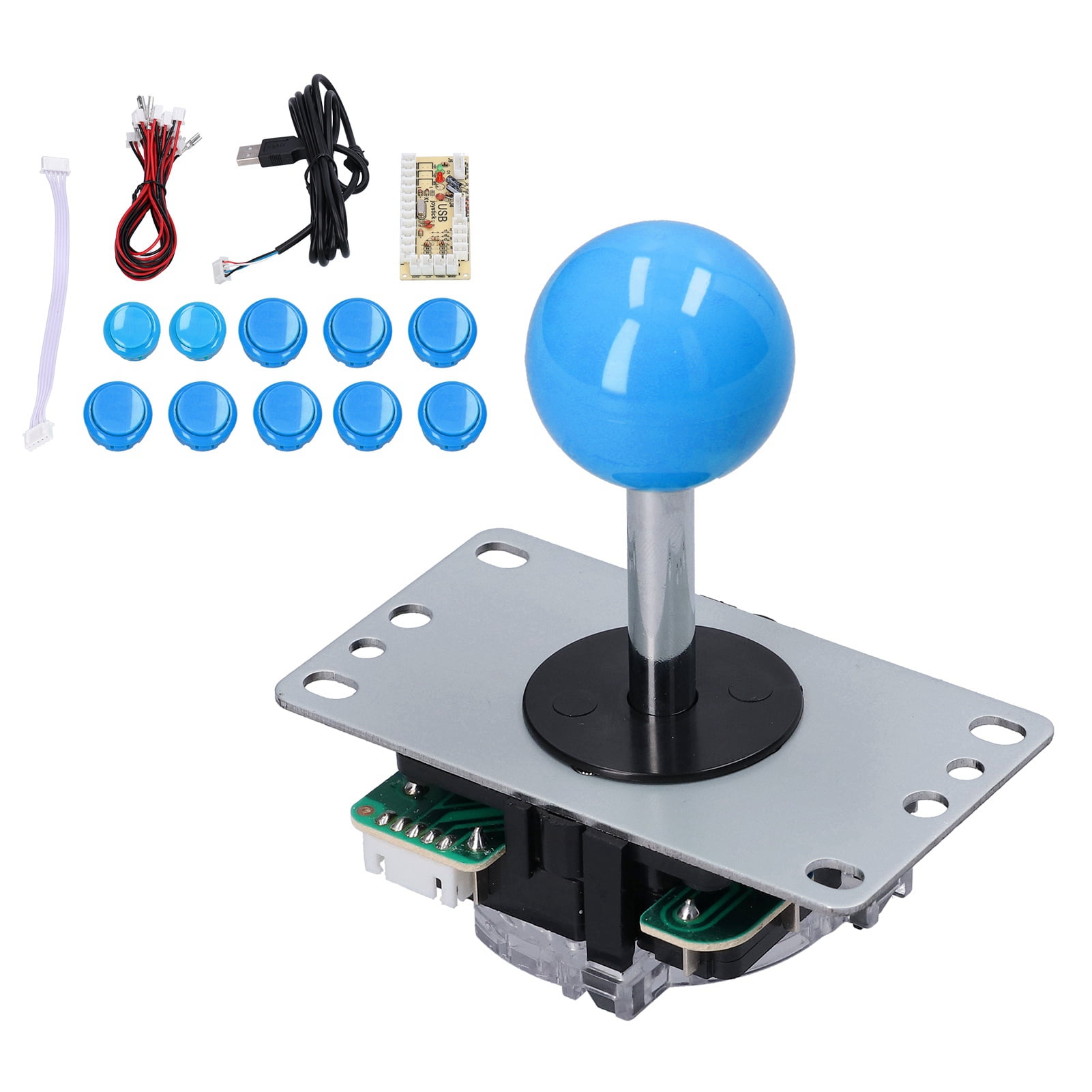 QM070901 Arcade Game Joystick Kits Zero Delay Arcade Game DIY Kit Parts ...