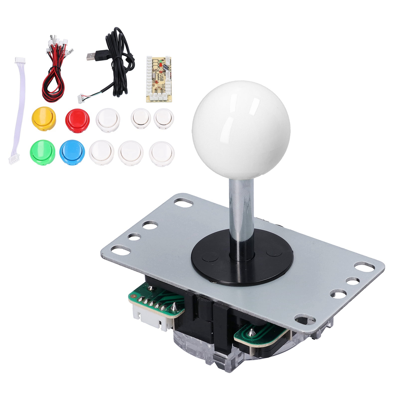 QM070901 Arcade Game Joystick Kits Zero Delay Arcade Game DIY Kit Parts ...
