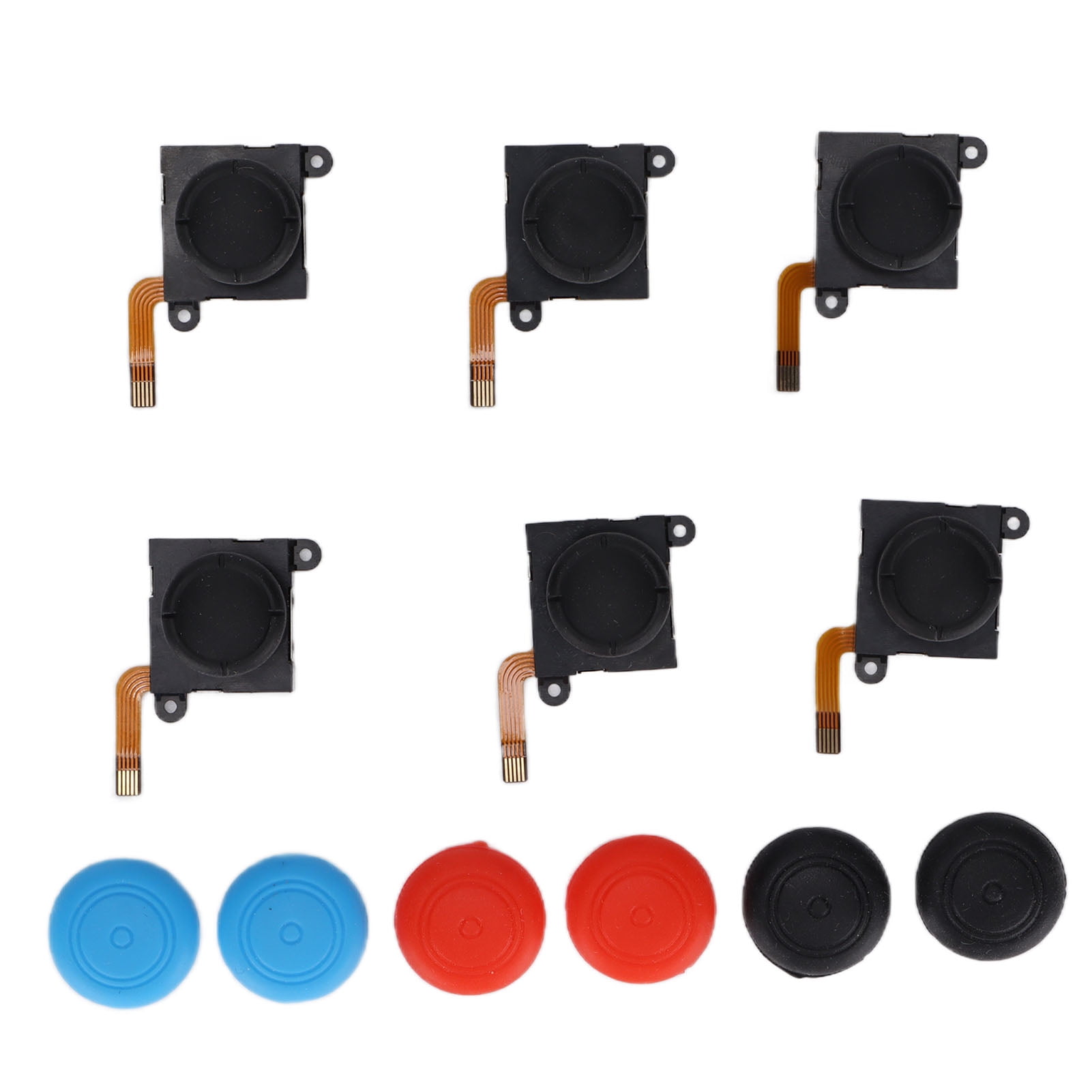 QM2107096 6pcs Joystick Replacement 3D Analog Left/Right Joysticks ...