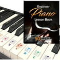 QMG, Beginner Piano Book & Color Key Stickers, 50 Songs, for Kids ...